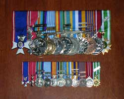 Medal Mounting & Replica Medals | Tania Buck Medals and Frames